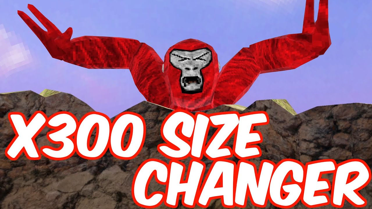 I TROLLED WITH A SIZE CHANGER MOD AND CRASHED PEOPLE... | Gorilla Tag ...