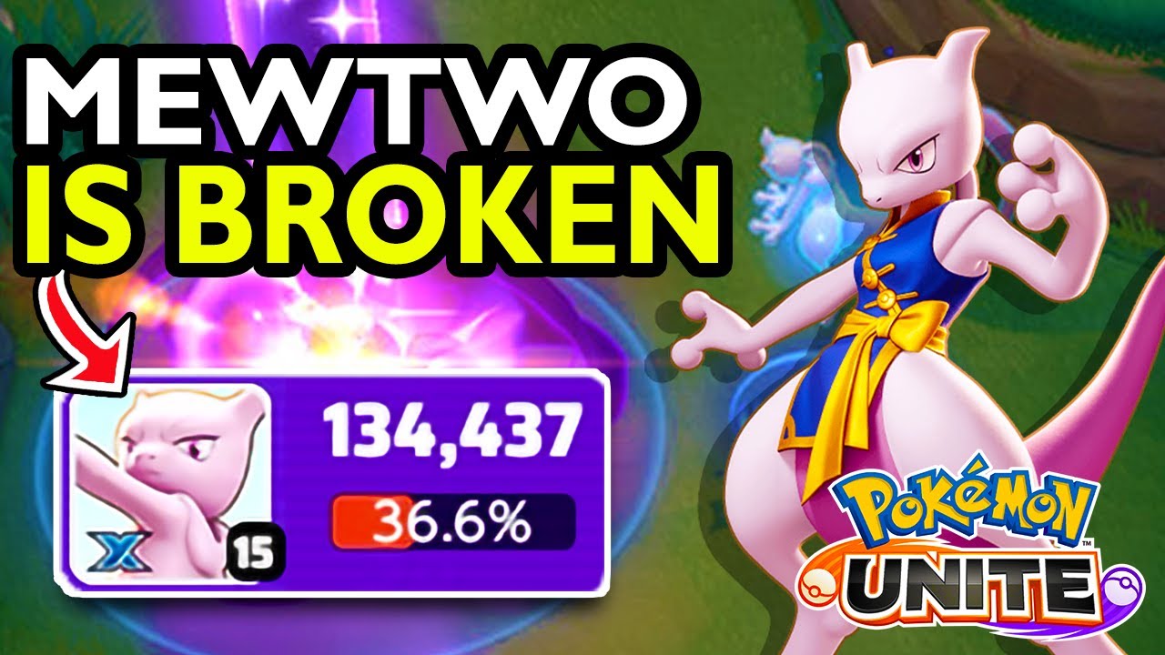 IS MEWTWO PAY TO WIN? (Pokemon Unite Mewtwo Build) - YouTube