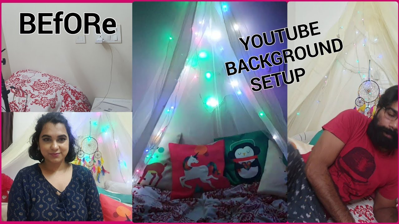 YouTube background set up vlog|YouTube background set up under than ...