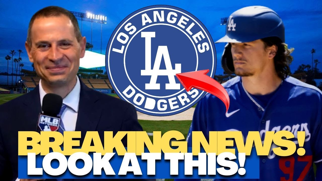 🔵 BREAKING NEWS! CAME OUT TODAY! DODGERS NEWS! LOS ANGELES DODGERS NEWS ...