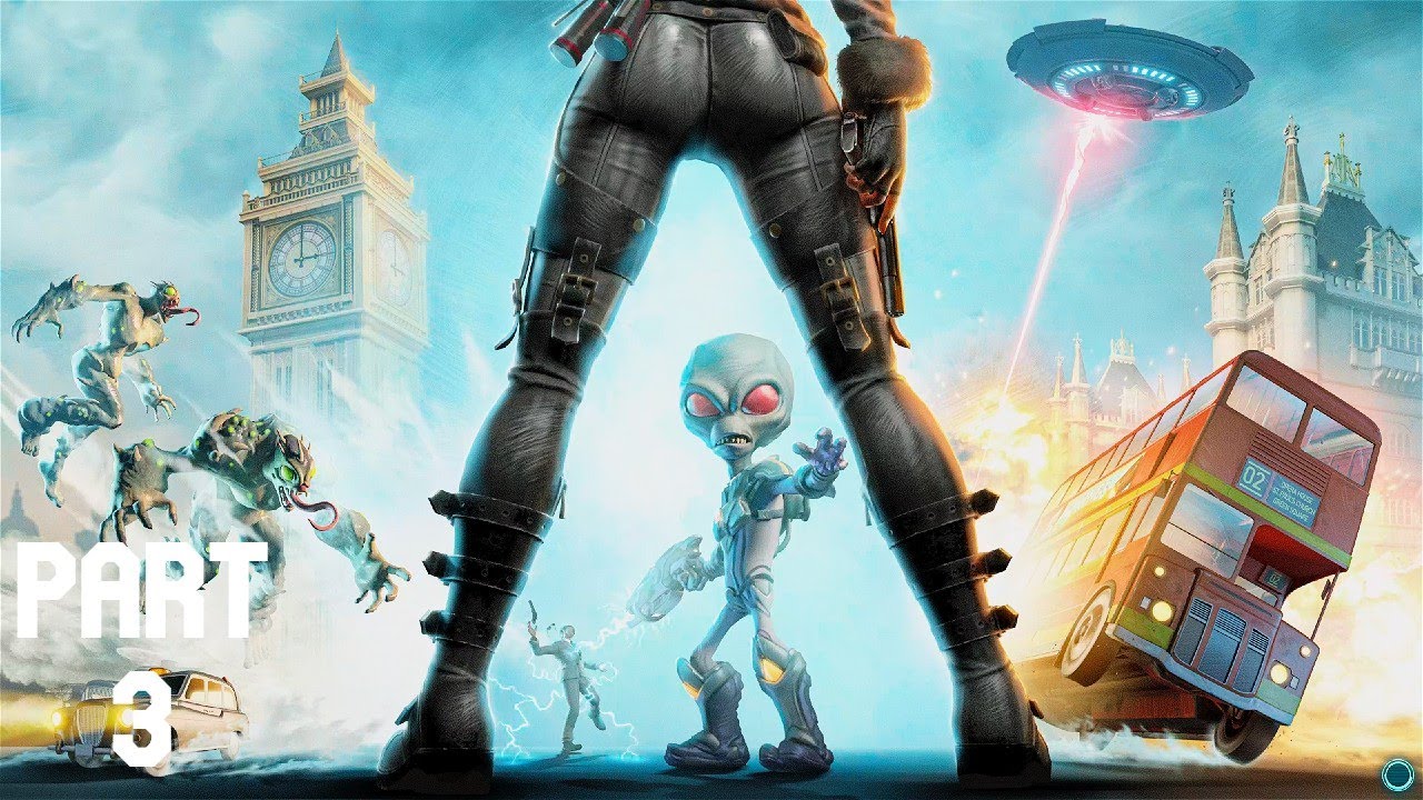 DESTROY ALL HUMANS 2 REPROBED Walkthrough Gameplay Part 3 - YouTube