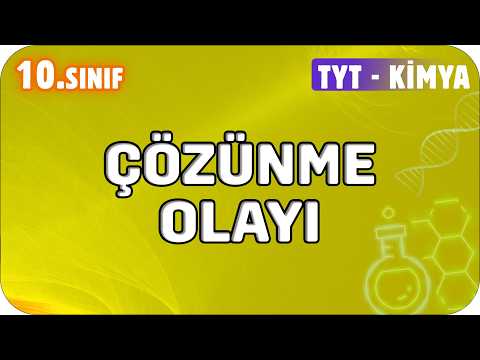 Çözünme Olayı  |10. Sınıf Kimya #2026
