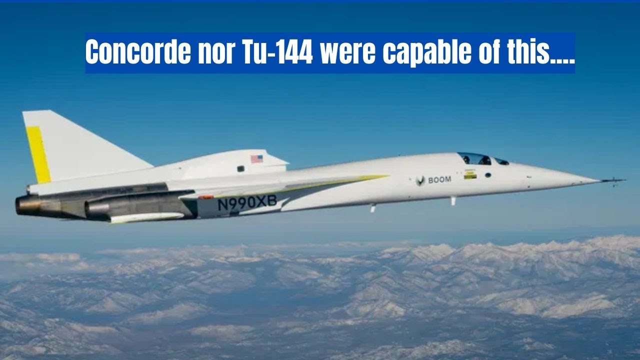 Boom XB-1 Becomes First Composite Aircraft to approach the Supersonic ...