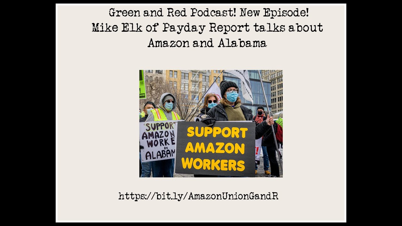 Mike Elk of Payday Report talks about Amazon and Alabama - YouTube