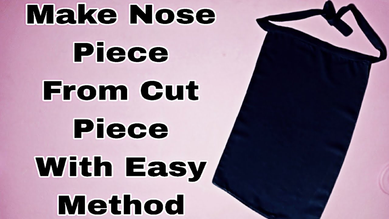 Nose piece Cutting and Stitching/ Niqab Cutting and Stitching/Nose ...