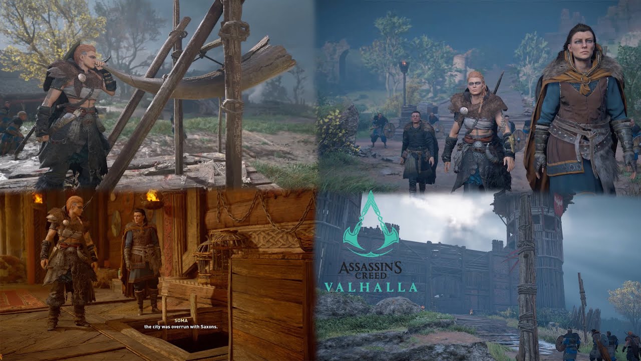 Assassin's Creed Valhalla / Glory Regained / Destroy The Gates /Kill ...