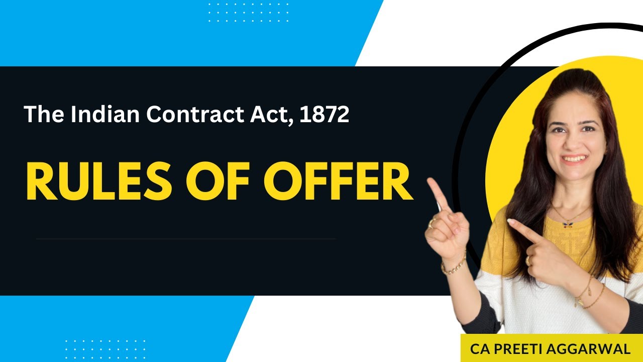 Lecture 10- Lapse of Offer - YouTube