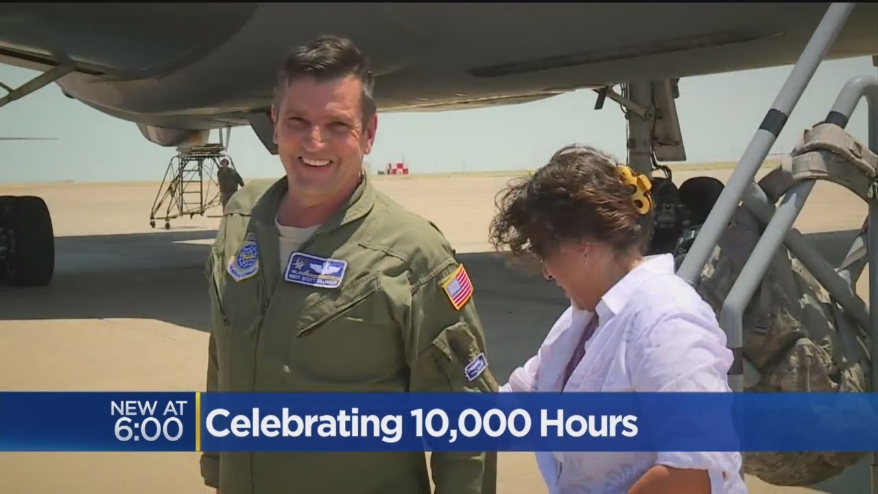 Air Force Sergeant Sets Rare Mark In The Sky - YouTube