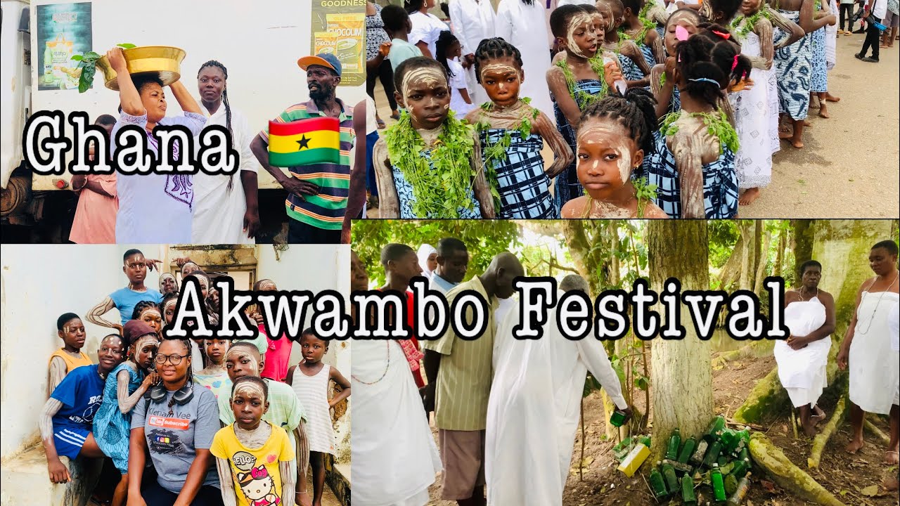 First time ever with Ajumako festival||the people make a wish every ...