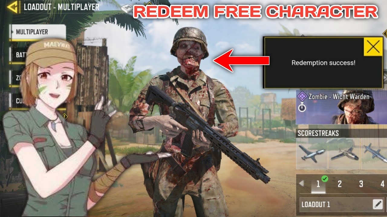 July 8 Working Redeem Code Free Character Zombie Wicht Warden Cod ...