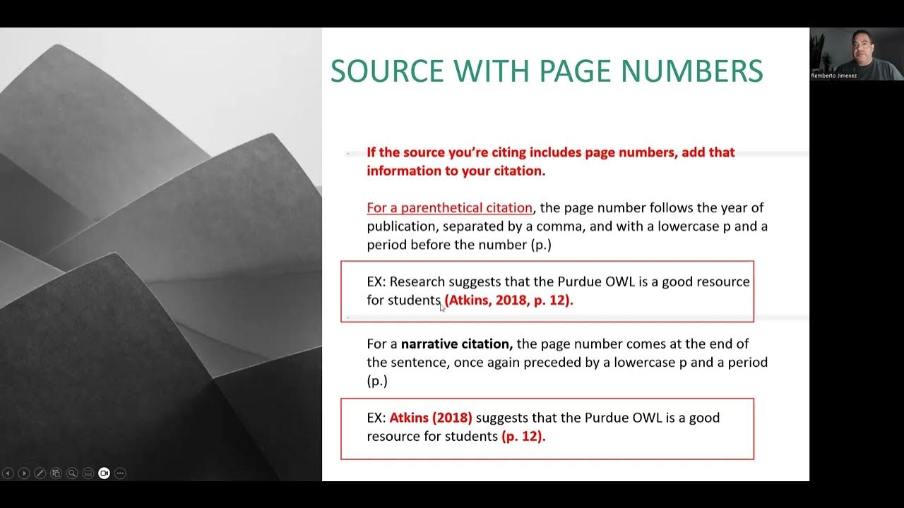 APA Foundations 2 - APA Citation Basics - YouTube