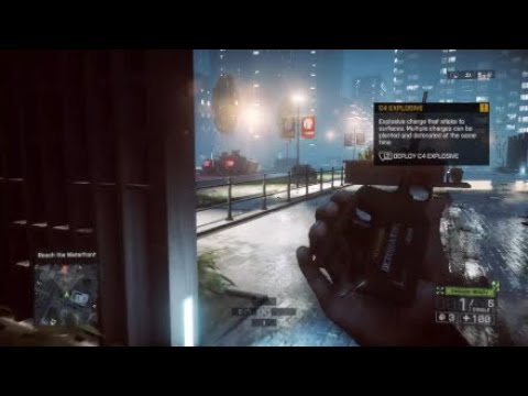 Battlefield 4 - Destroy Tank Get on The Boat - YouTube