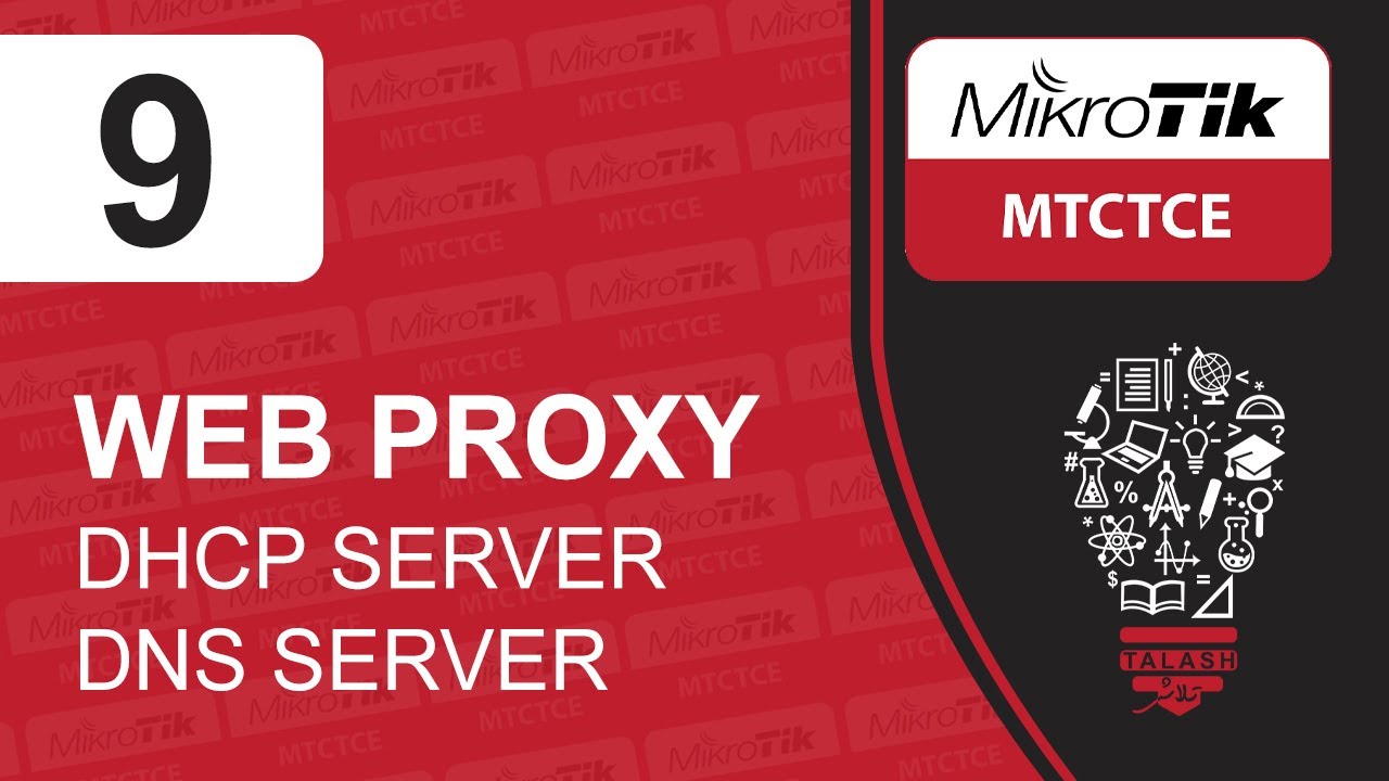 Web Proxy, DHCP Server, DNS Server - YouTube