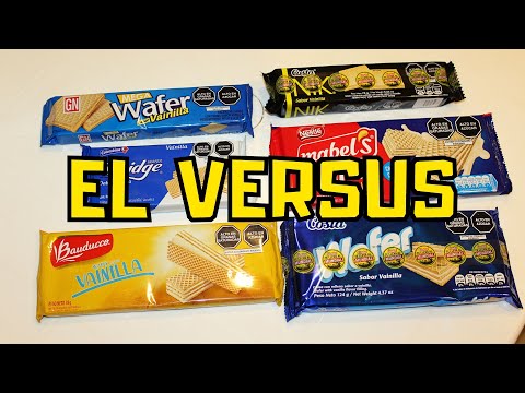 Cuál es el mejor WAFER de vainilla en Perú? - YouTube