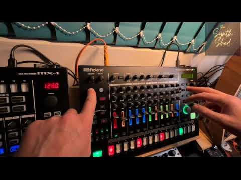 Roland MX-1 x Roland TR-8S: how to sync, side-chain, and multi-track your drums - YouTube