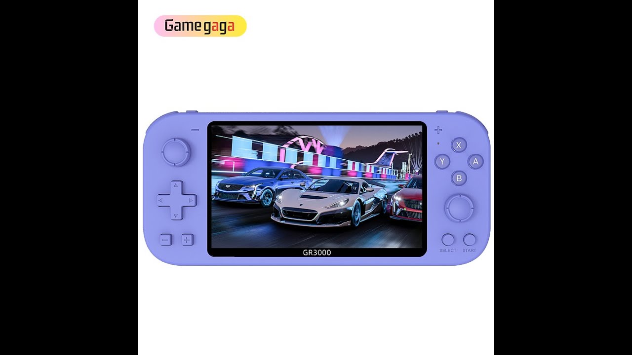 GR3000 Handheld Game Console - YouTube