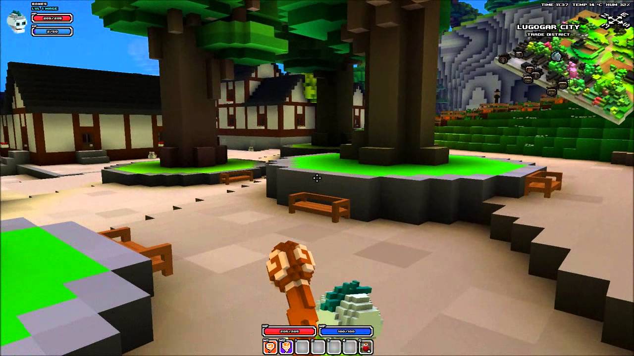 Cube World Tutorial | How to create life potions (Filling up water ...