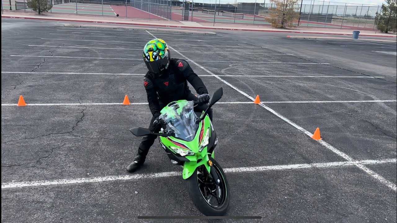 Motorcycle U-Turn Practice Drills | Bran Revz - YouTube