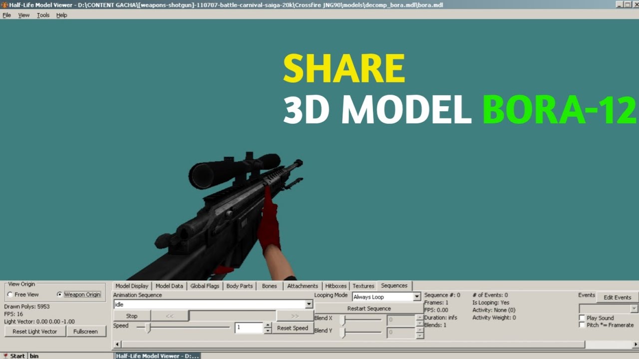 SHARE!🔥 | 3D MODEL BORA-12 - YouTube