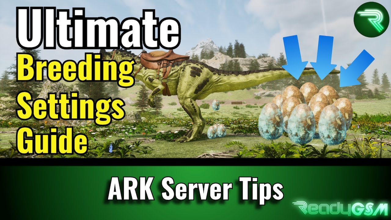 How To Set Your Ark Breeding Settings Ultimate Guide - YouTube