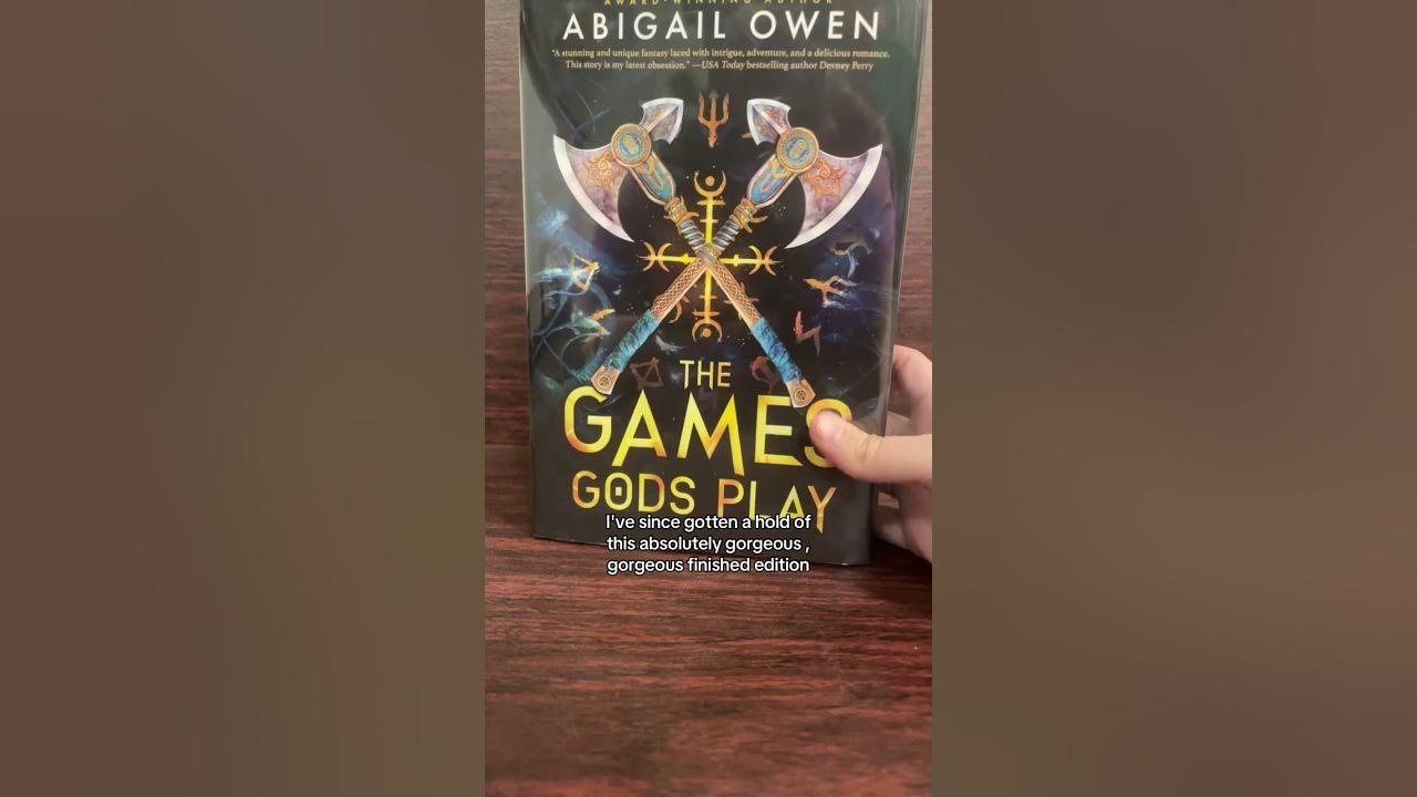 The Games Gods Play Book Reveiw - YouTube