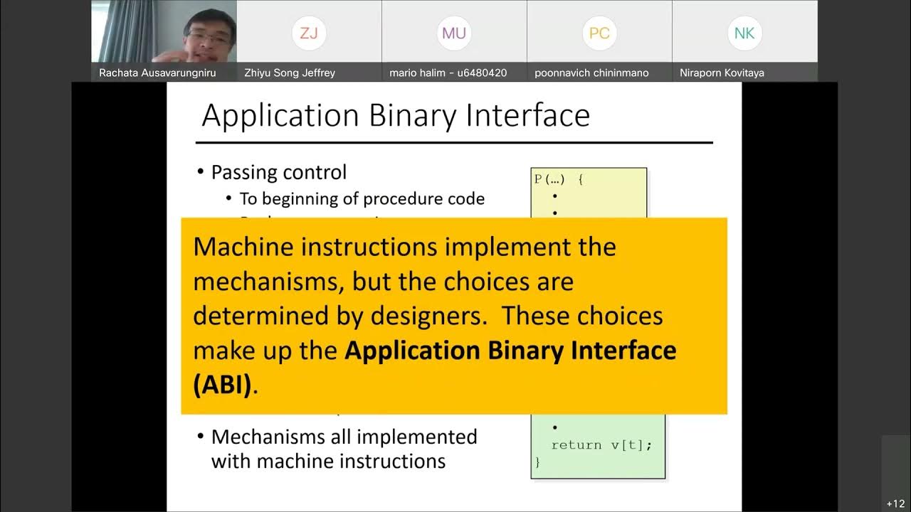 [MUIC System Skill T1 2021] Lecture 15: x86 Part 3 - YouTube