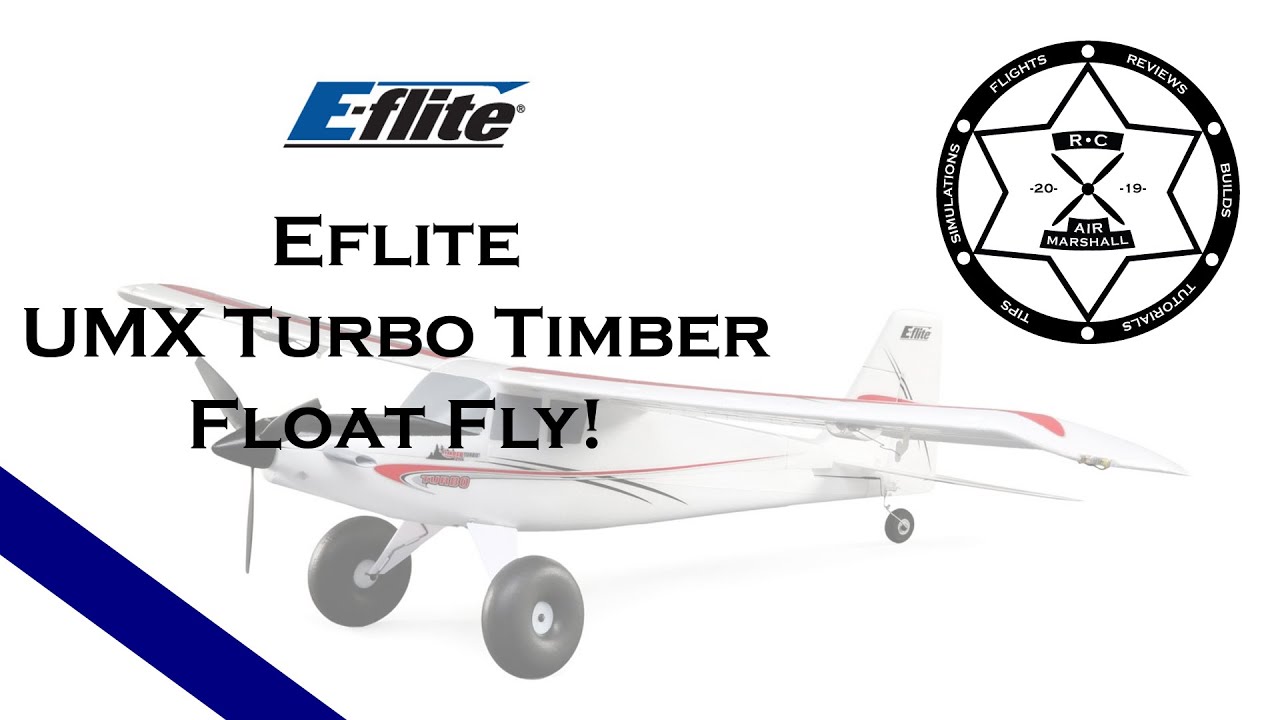 Eflite UMX Turbo Timber Float Fly! - YouTube