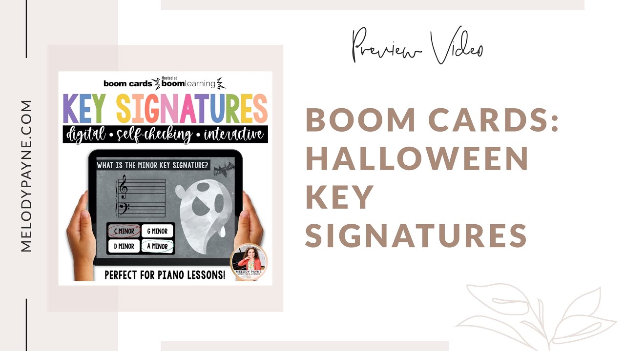 Music Boom Cards: Halloween Key Signatures - YouTube