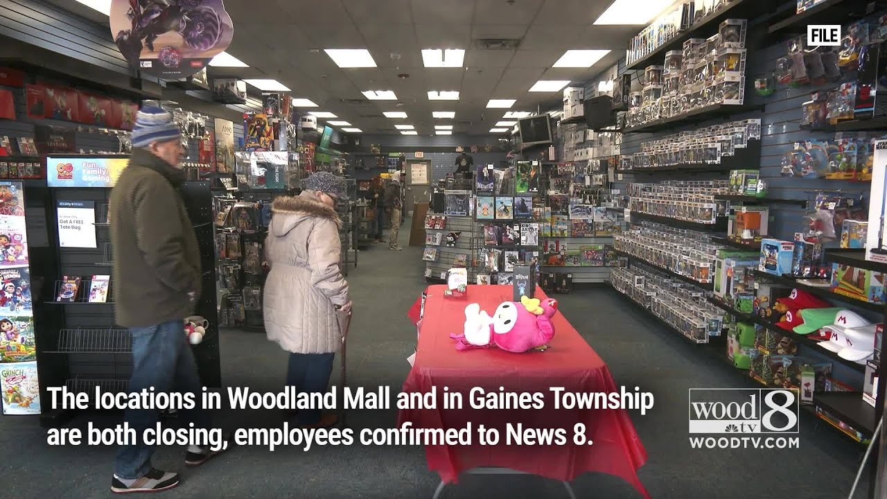 GameStop closing two stores in Grand Rapids area - YouTube