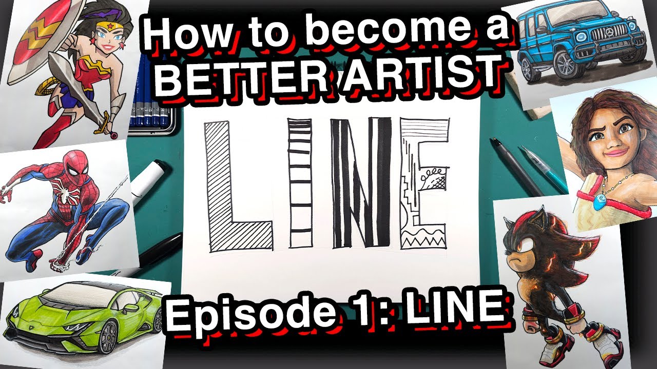 LEARN How to DRAW and become a BETTER ARTIST (New Series: Episode #1 ...