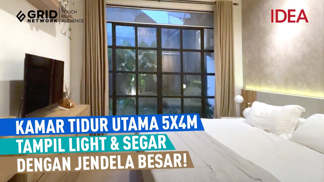 Desain Kamar Tidur Utama Minimalis 5x4m dengan Kamar Mandi Dalam | IDEA ...