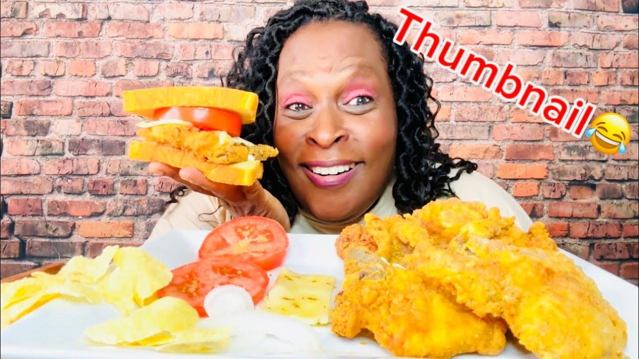 Mustard Fried Pork chops ASMR fail😂#viral #foodie #mukbang - YouTube