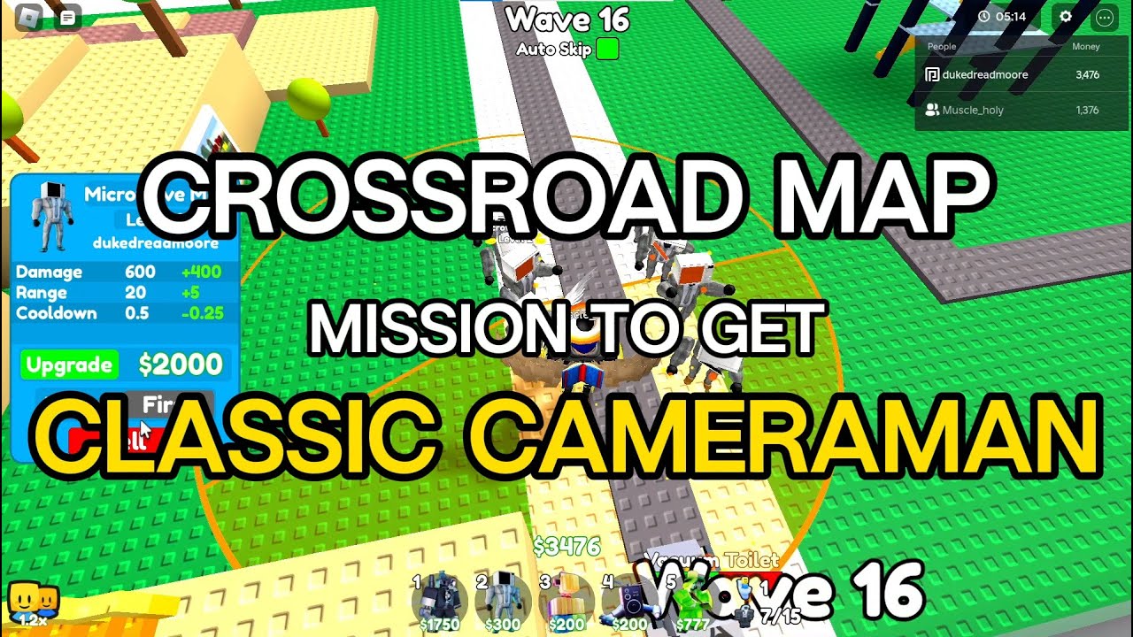 Getting Classic Cameraman from Classic Event! | Toilet Tower Defense ...