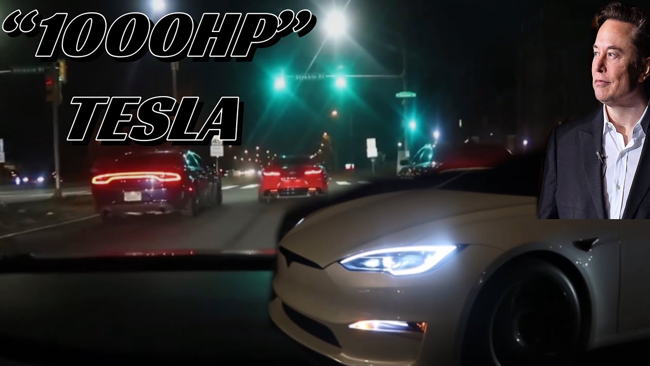 NO WAY ELON MUSK IS STREET RACING… - YouTube