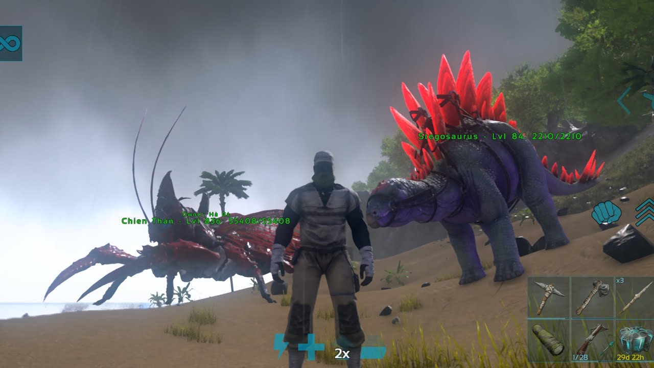 ARK Utimate Mobile.#2 Bắt được em stego khá đẹp #arkmobile - YouTube