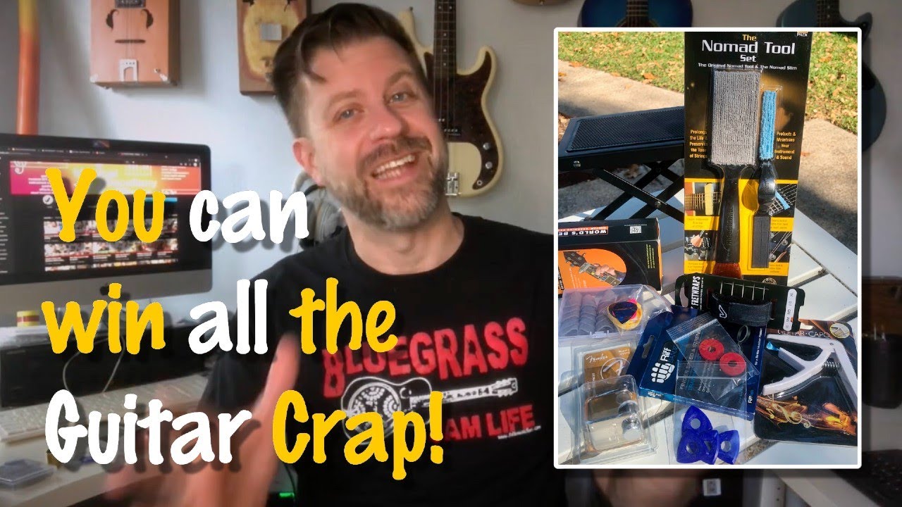 The GUITAR CRAP GIVEAWAY! [Rules & How To Get Entered] - YouTube