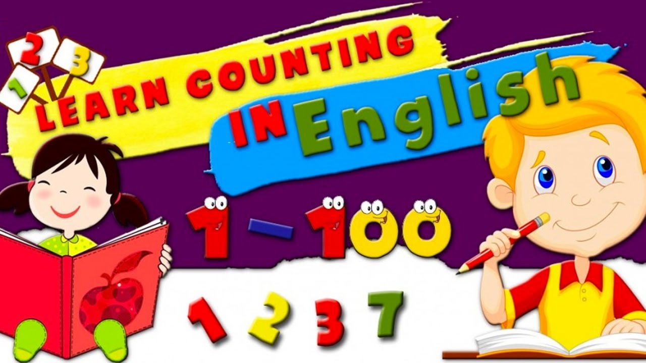 123 Counting For Kids | 1- 100 Counting In English For Kids & Beginners ...