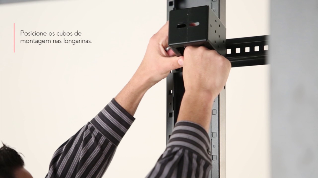 Como montar um Rack Servidor IP METAL - YouTube