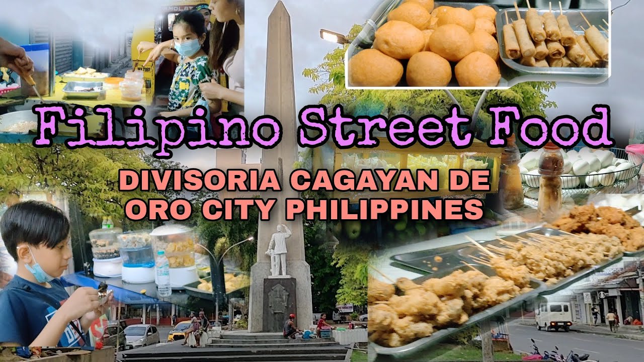 FILIPINO STREET FOOD// DIVISORIA CAGAYAN DE ORO CITY PHILIPPINES - YouTube