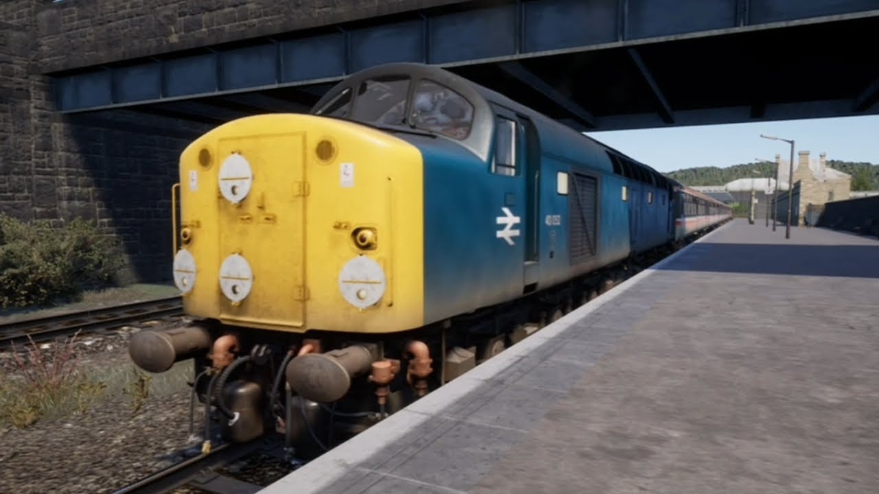 TSW3: Class 40 on the Huddersfield line - YouTube