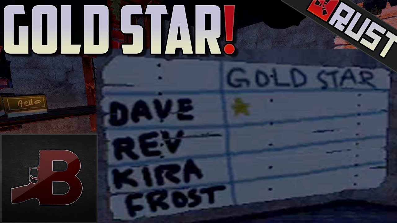 Gold Star! - Rust - YouTube