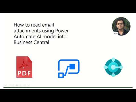 How to read email attachments using Power Automate AI model into ...