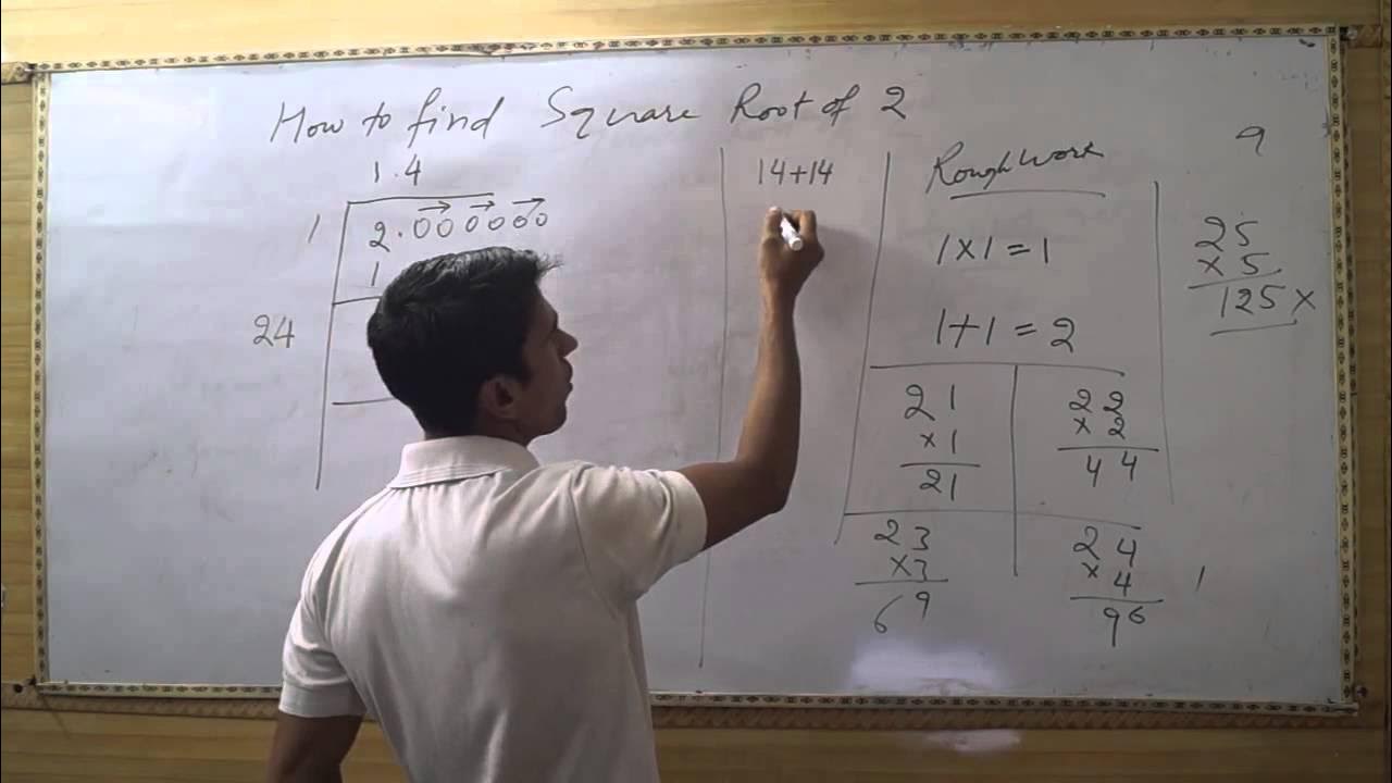 How to Find Square Root of 2 - YouTube