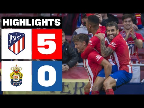 ATLÉTICO DE MADRID 5 - 0 UD LAS PALMAS | RESUMEN LALIGA EA SPORTS