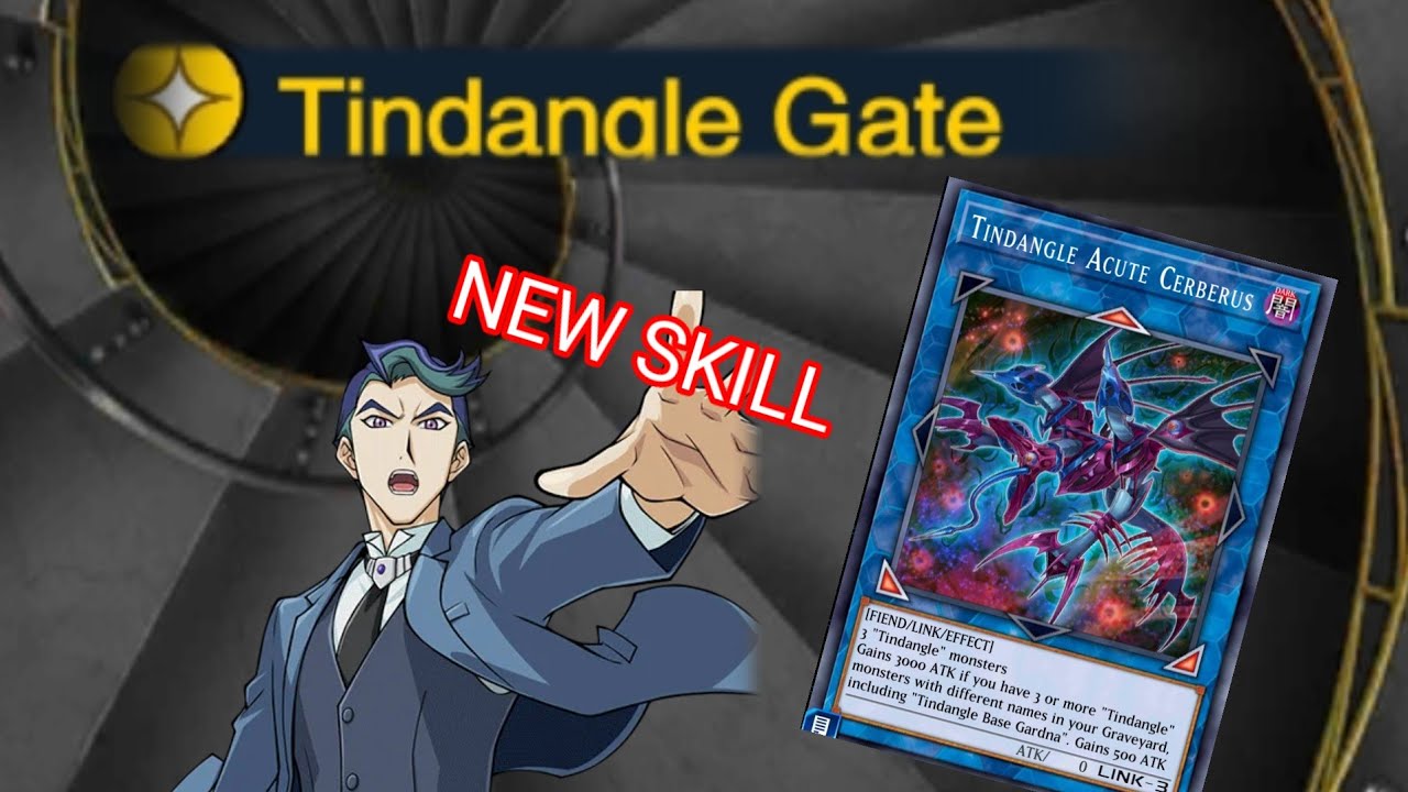 NEW SKILL Tindangle Gate [YU-GI-OH DUEL LINKS] - YouTube