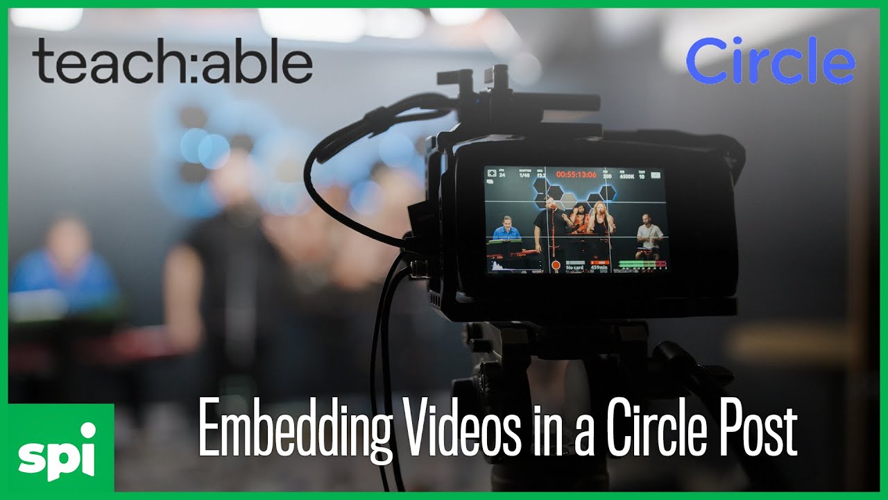How To Embed Videos on Circle - YouTube