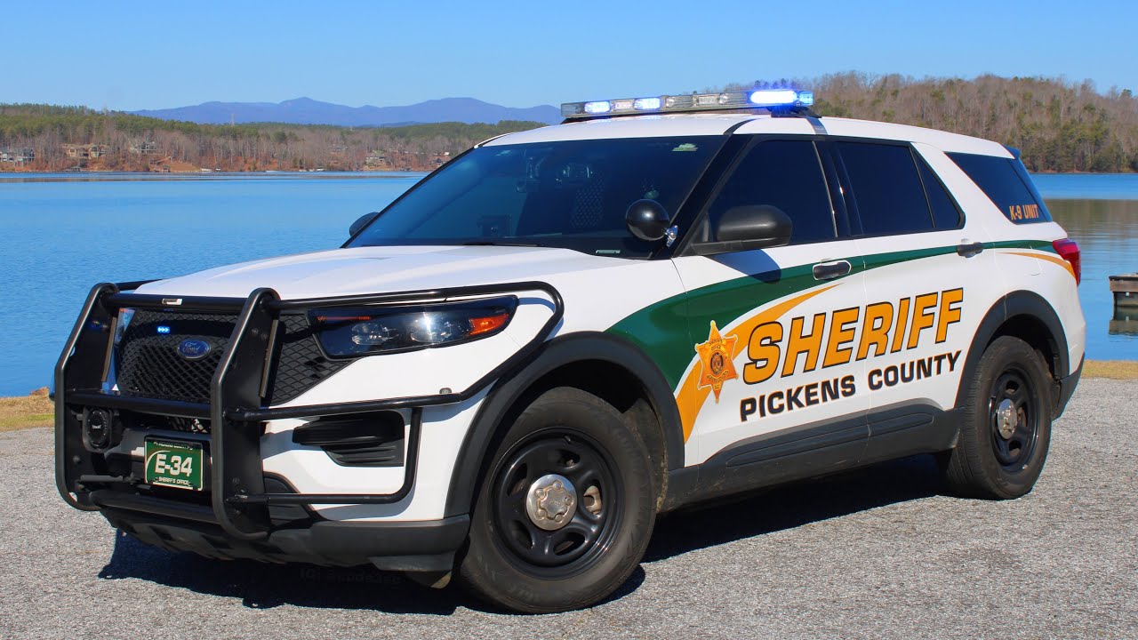 Pickens County (SC) Sheriff’s Office 2022 Ford Police Interceptor ...