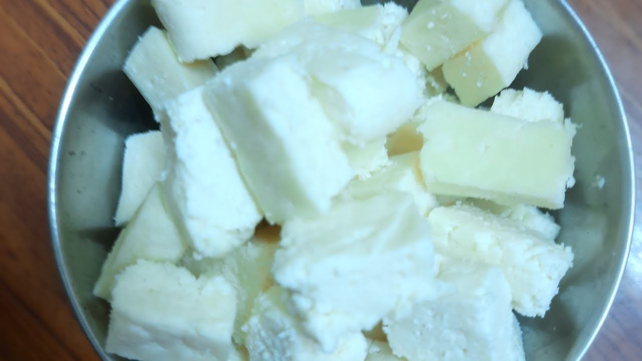 Paneer from milk powder/ home made paneer - YouTube