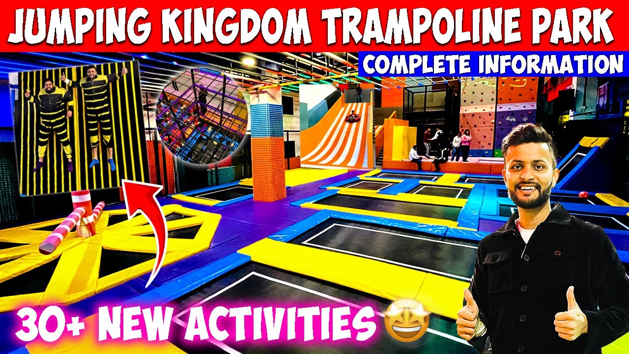 Jumping kingdom trampoline Park | trampoline park Greater noida | Best trampoline park in delhi ...