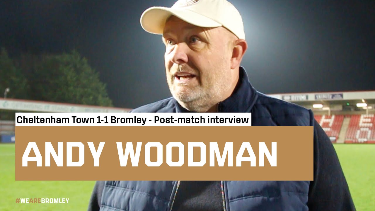 Andy Woodman after Cheltenham draw - YouTube